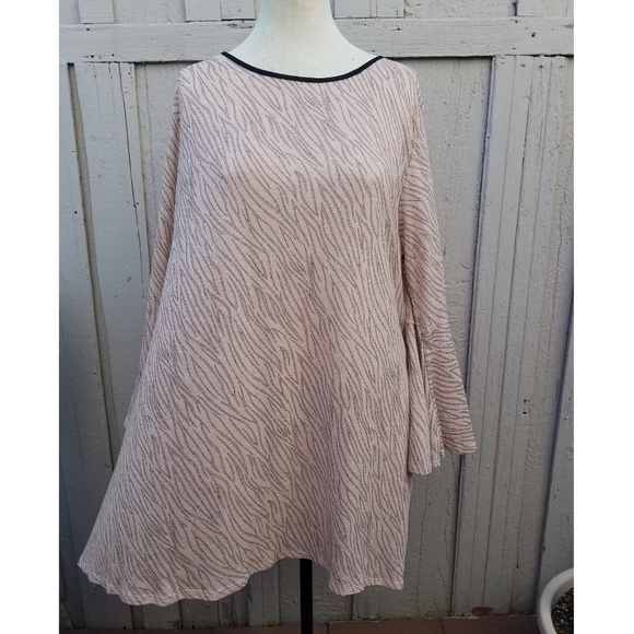 Tops | 3x4x New Plus Size 34 Sleeve Tan Tunic | Poshmark